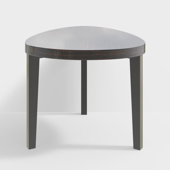 Elegant Round Table 3D model