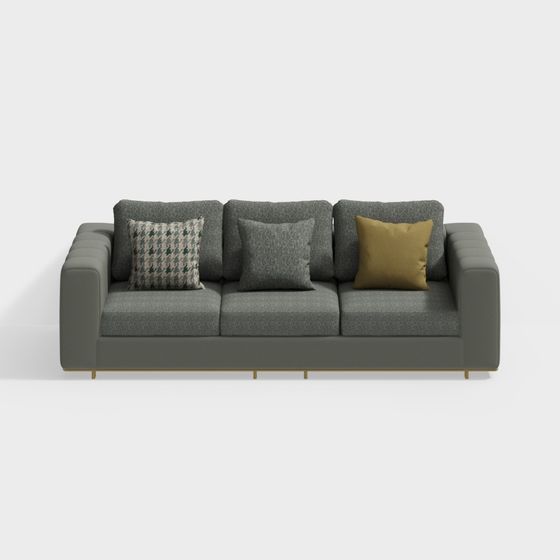 Mappa Stellare Ant-MC-Modern Light Luxury Serie-Divano Tre Posti-DSF33