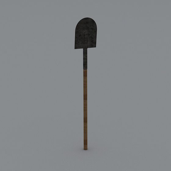 Realistic 3D Shovel Model for Creative Projects