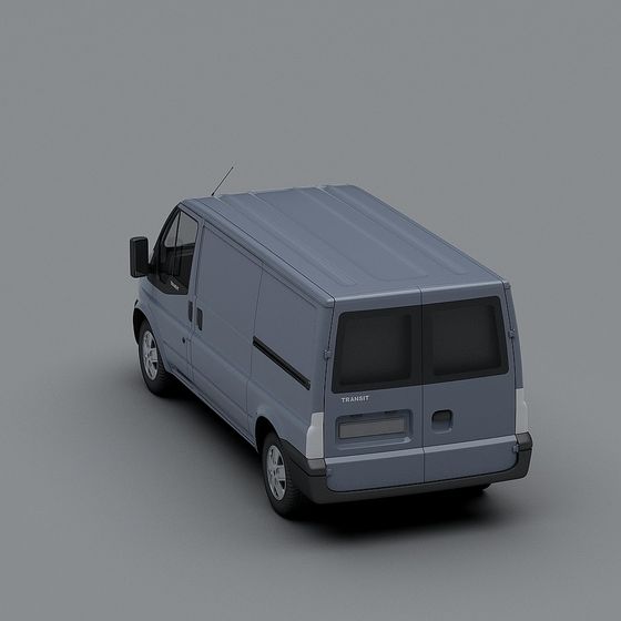 Urban Delivery Van 3D model
