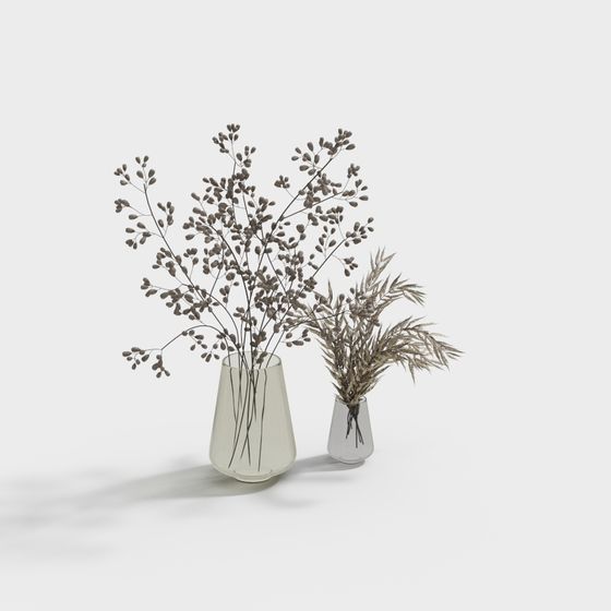 Unique Low-Poly Vase 3D model for Artistic Spaces