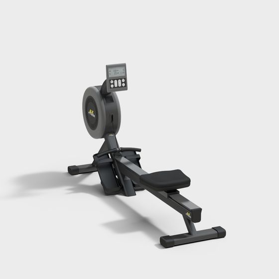 AX Fitness Rowing Machine 3D model