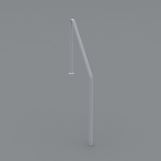 Curved Lamp 3D Model for Minimalist Design