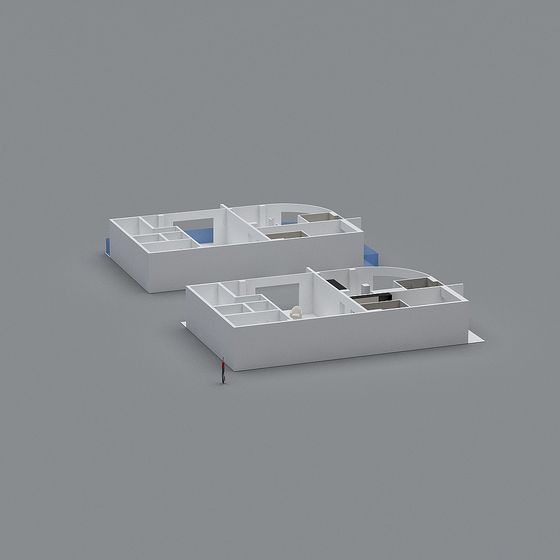 Minimalist Low-Poly 3D Model for Creative Projects