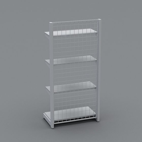 Minimalist Metal Display Stand 3D model