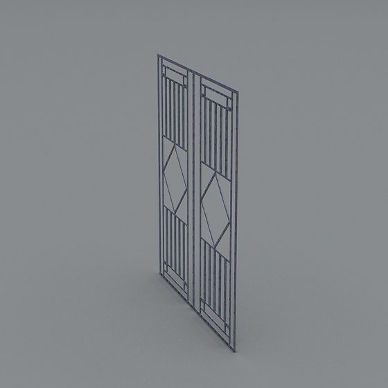 Urban Gate 3D model for Modern Design