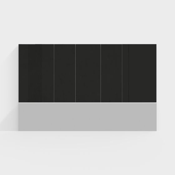 Urban Wall Panel 3D model