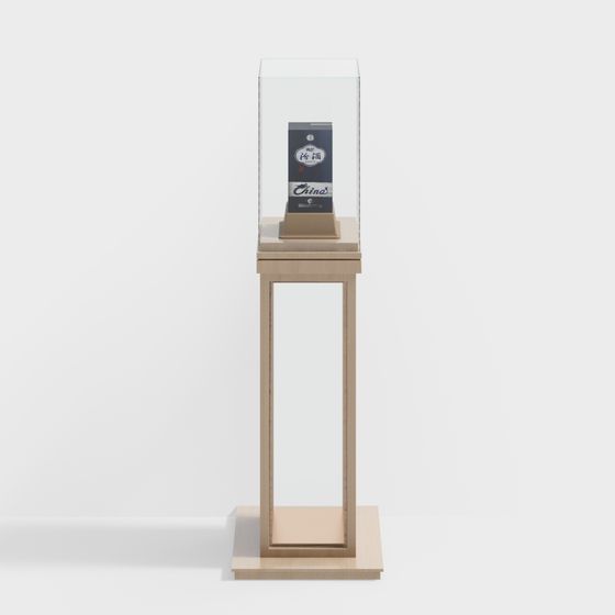 Elegant Display Stand 3D model for Modern Design